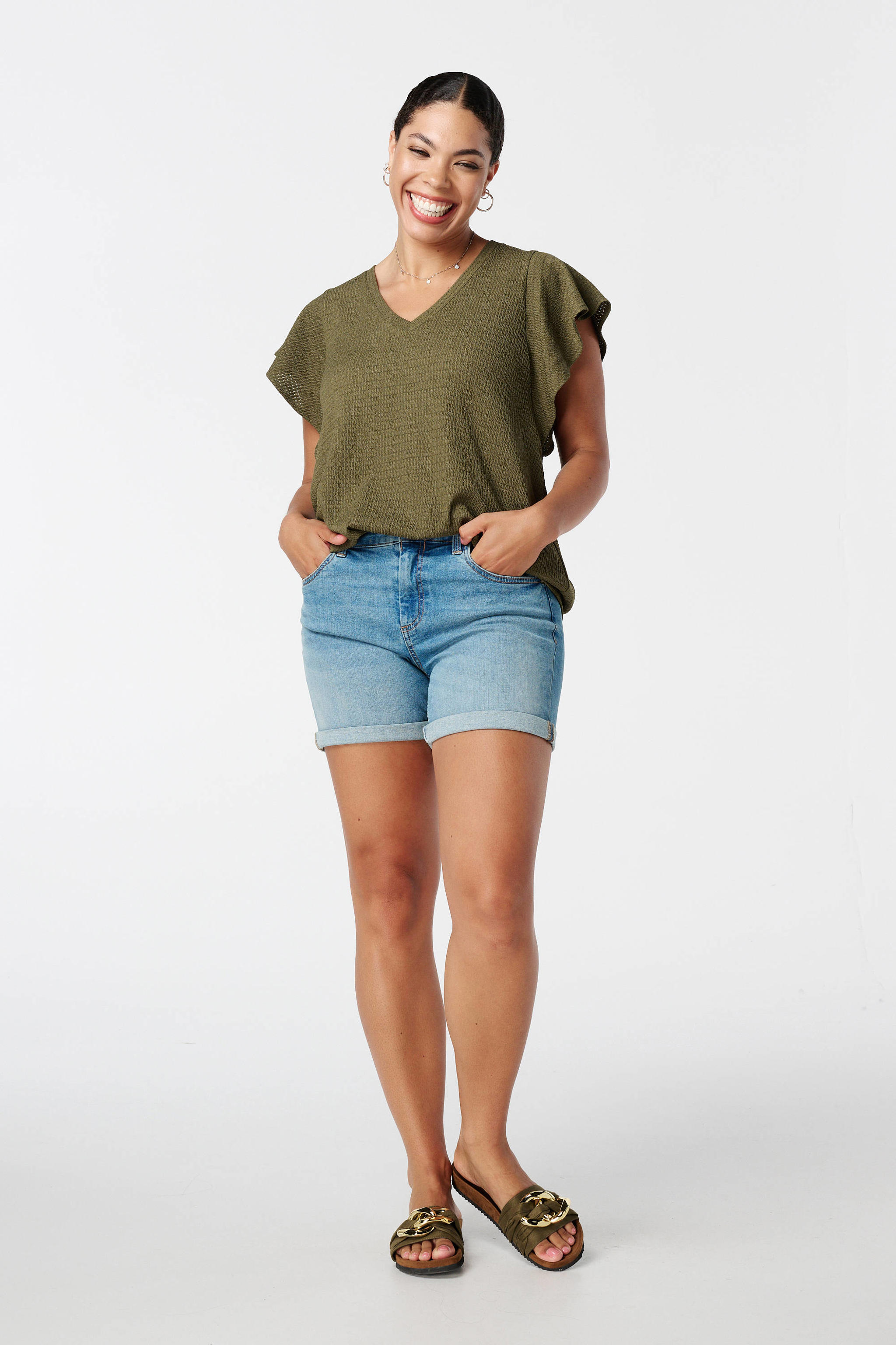 MS Mode top kaki kopen? | Morgen in huis | wehkamp