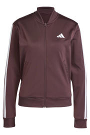 adidas Sportswear trainingspak ESS donkerrood | wehkamp