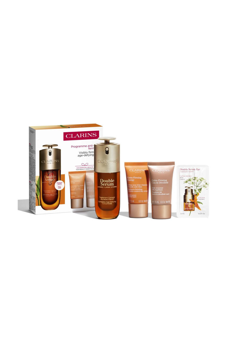 Clarins Set - Double Serum 50 ml + Double Serum Eye 0,9 ml + Extra ...