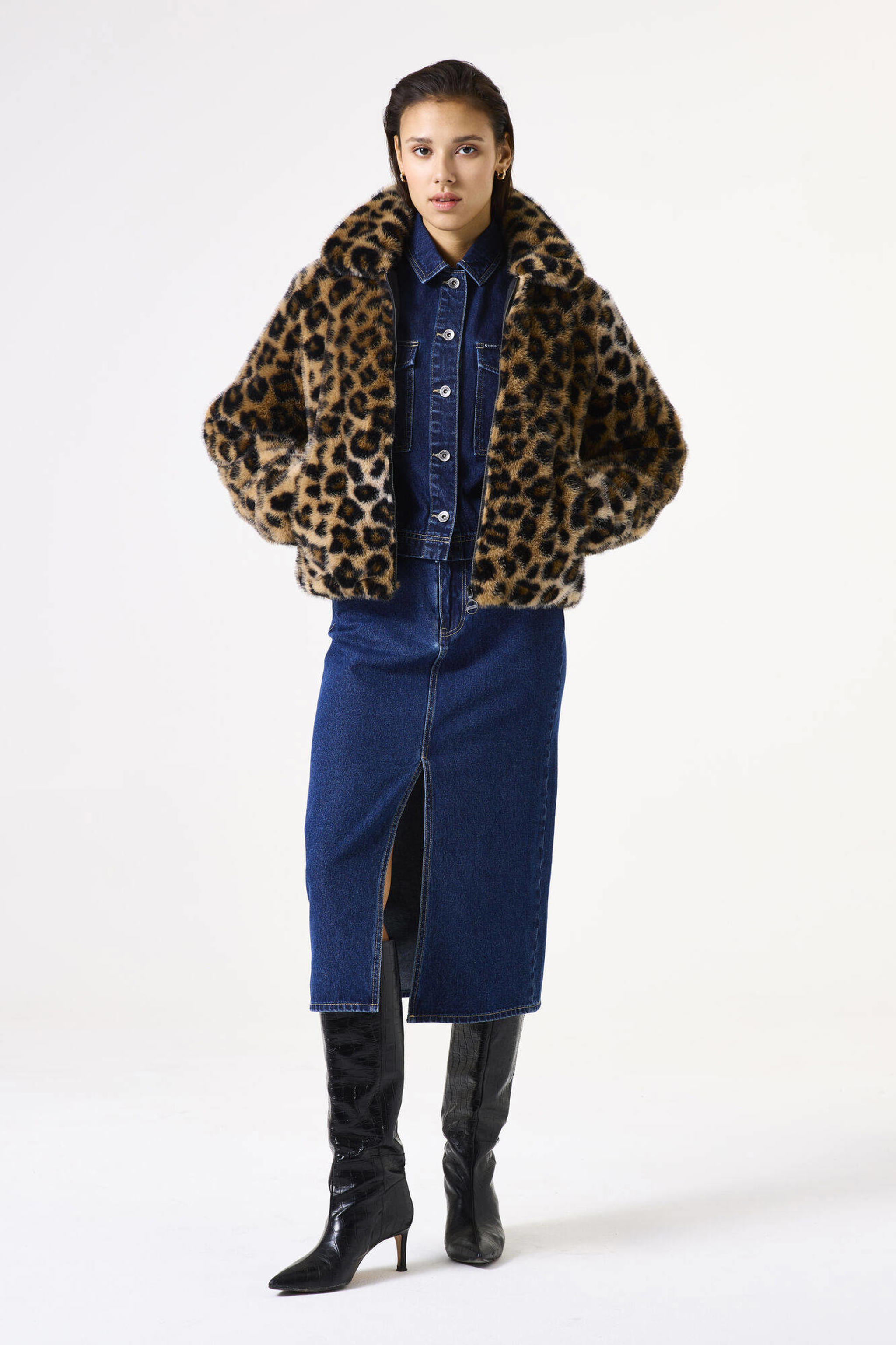Garcia faux fur jas bruin kopen? | Morgen in huis | wehkamp