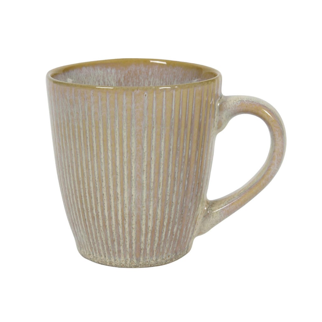 Cookinglife Mokken Coastal Lines Ocean Beige 340 ml - 6 Stuks | wehkamp
