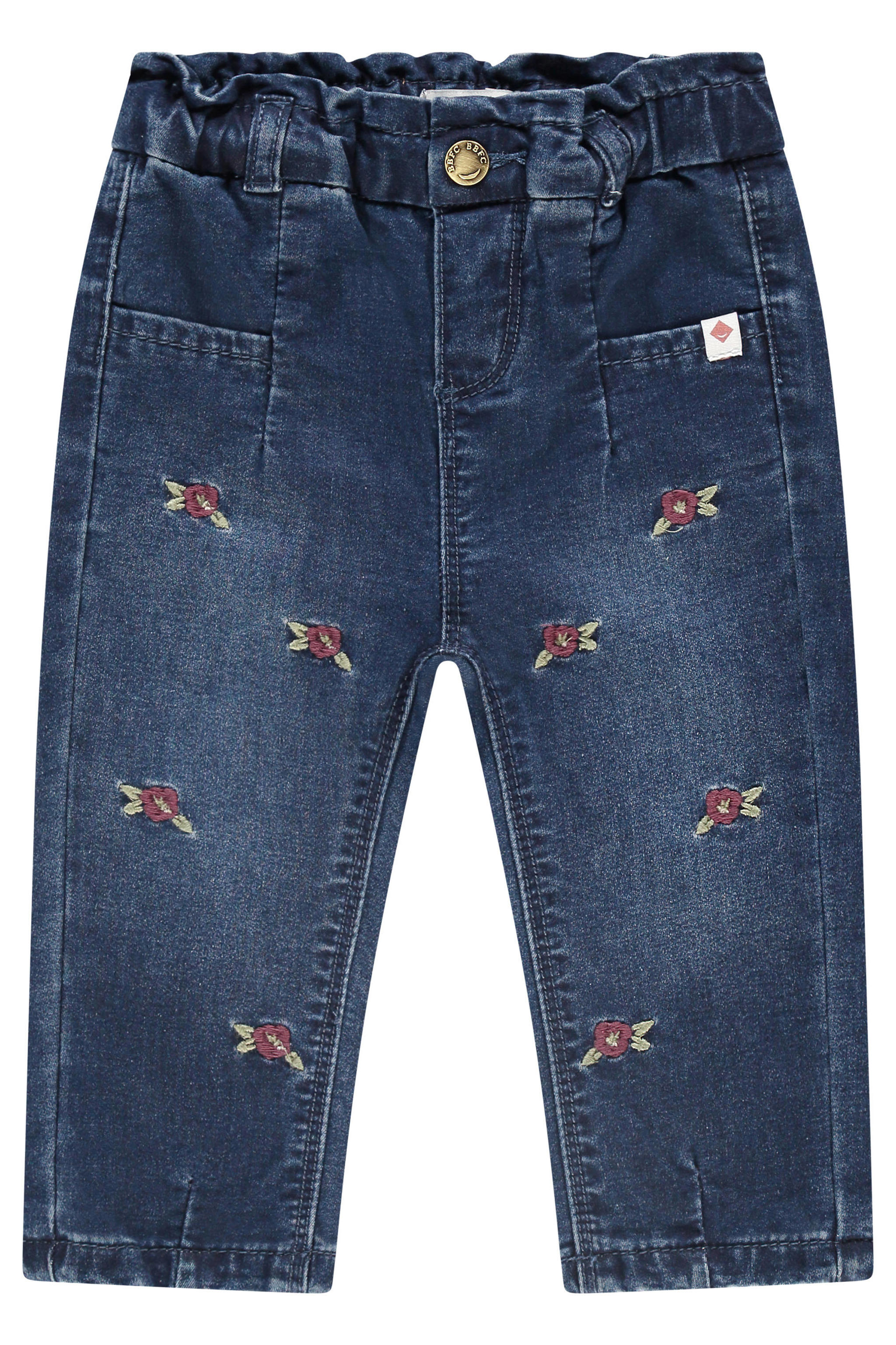 Babyface loose fit regular waist regular fit jeans dark blue denim ...