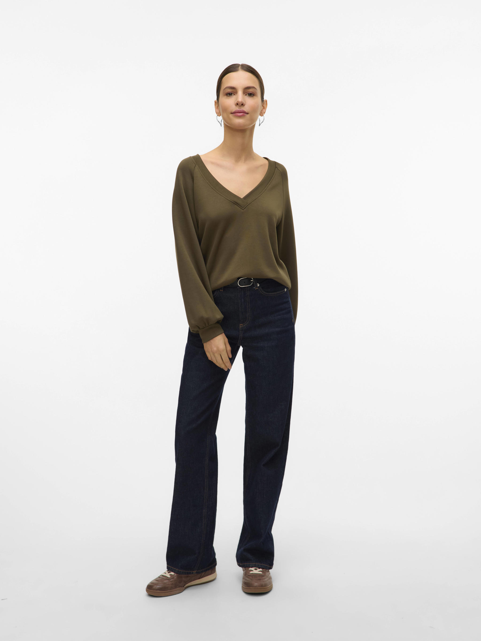VERO MODA top donkergroen kopen? | Morgen in huis | wehkamp