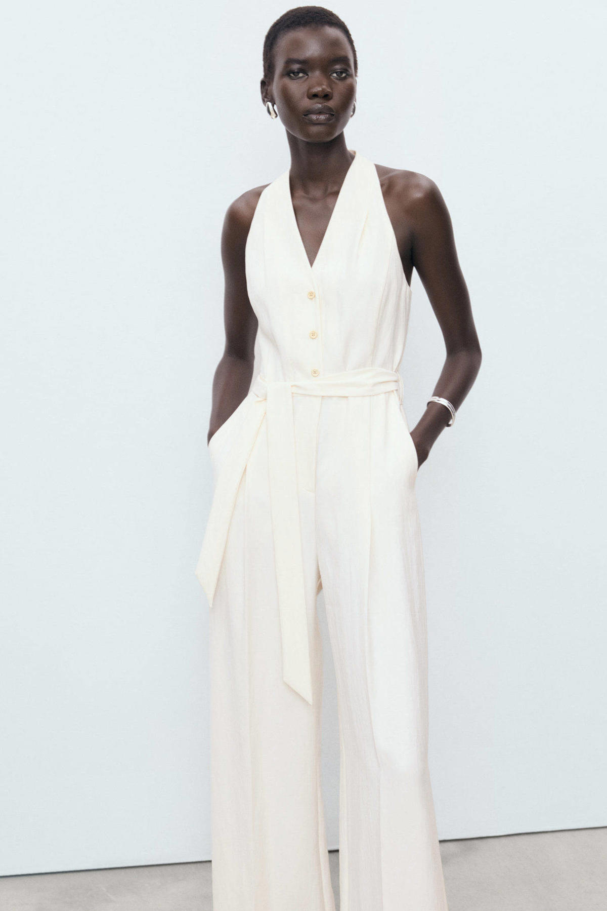 Mango crème jumpsuit kopen? | Morgen in huis | wehkamp