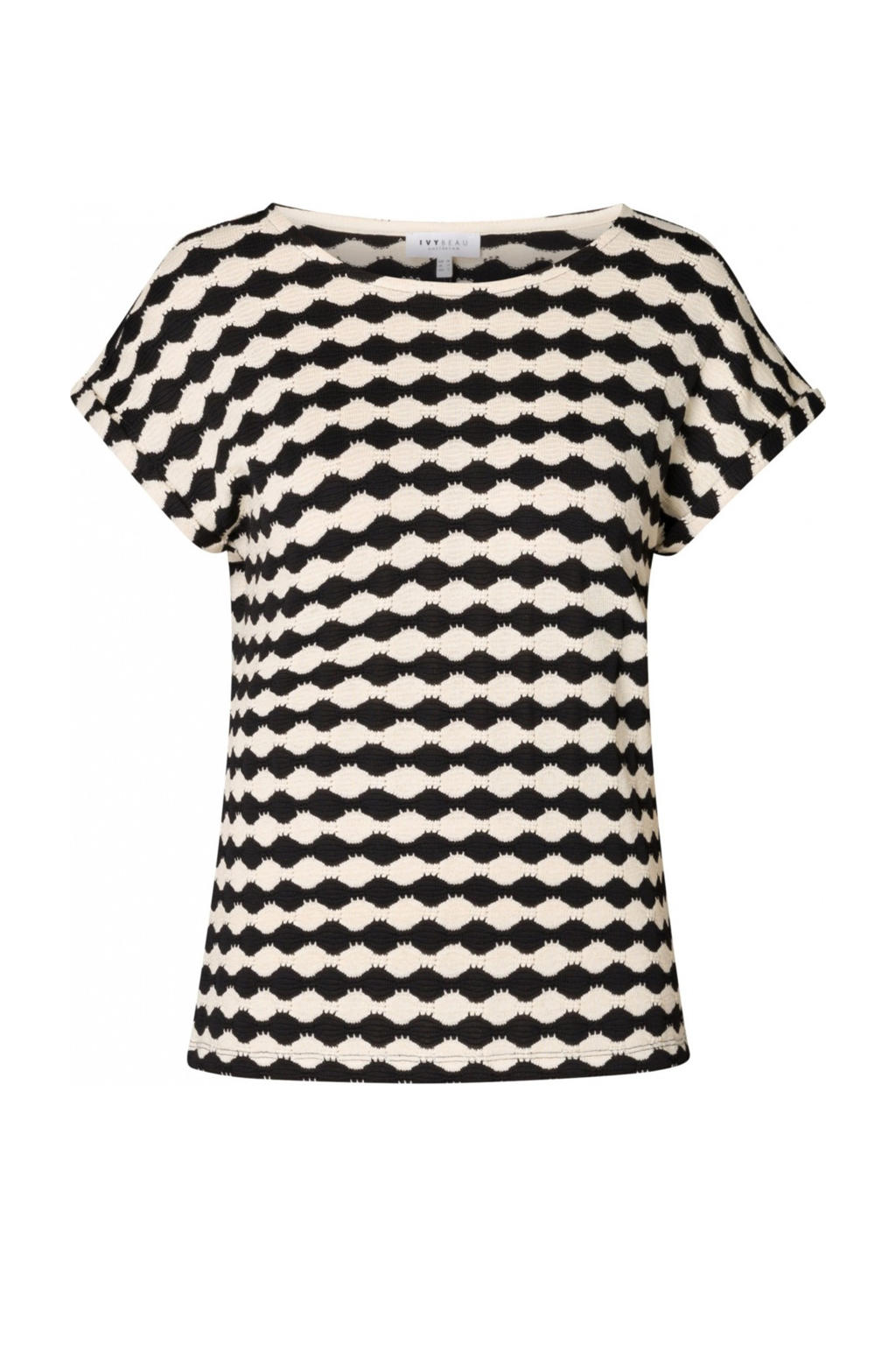 Ivy Beau top zwart gebreid kopen? | Morgen in huis | wehkamp