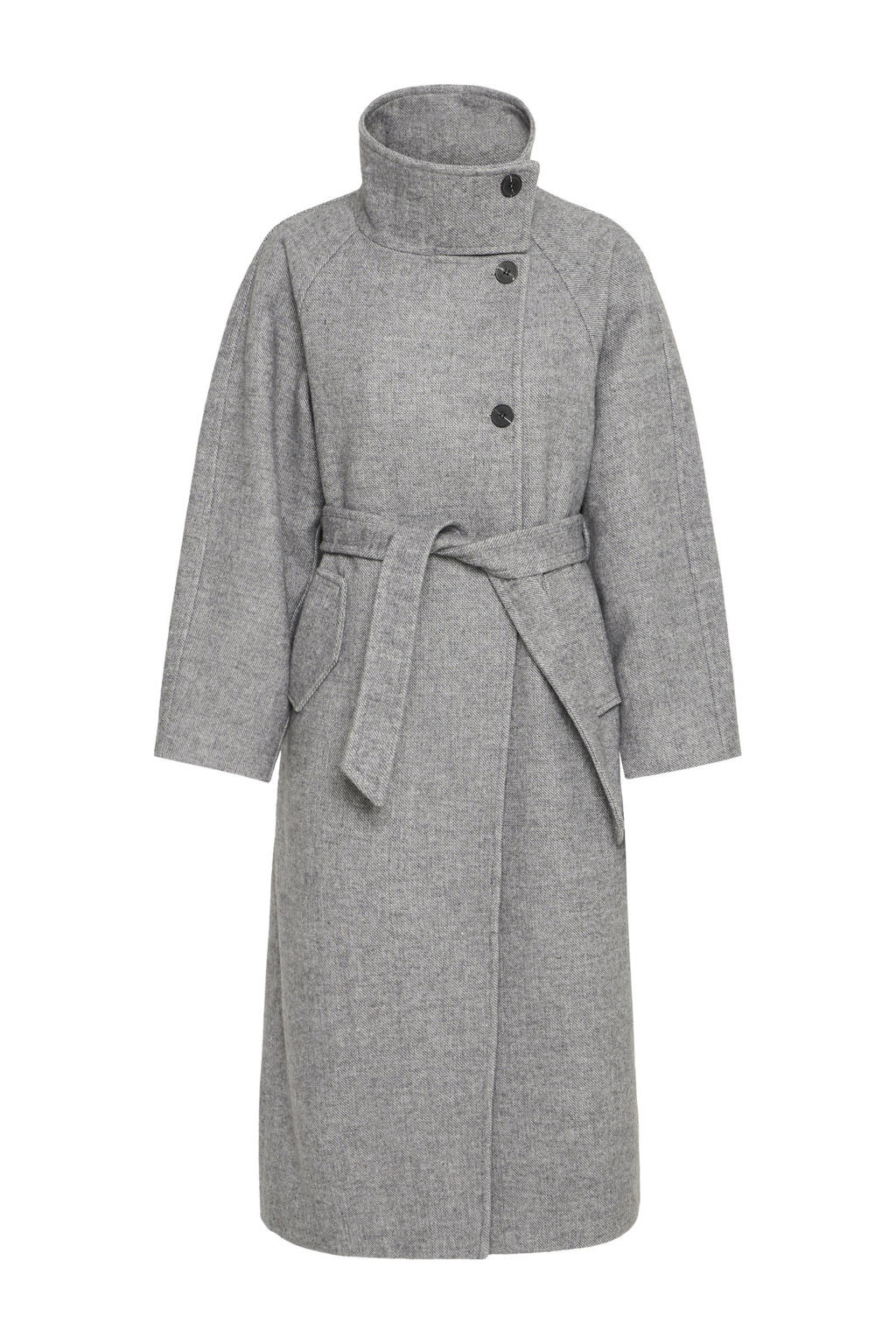 ICHI manteljas grijs melange kopen? | Morgen in huis | wehkamp