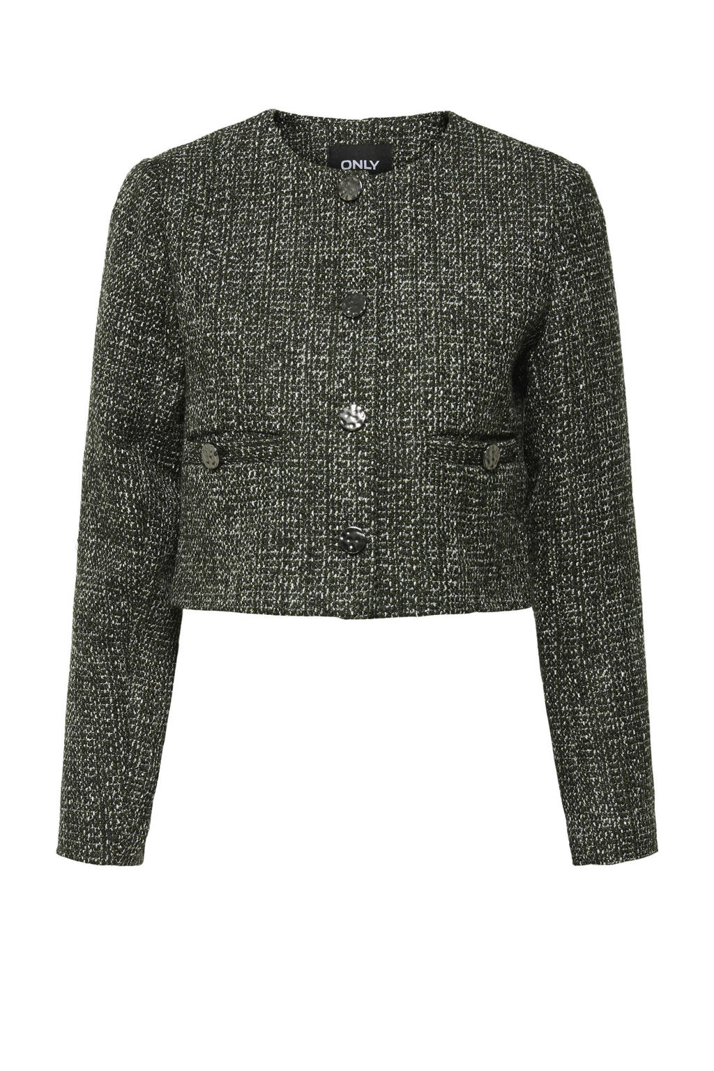 ONLY bouclé jasje groen kopen? | Morgen in huis | wehkamp