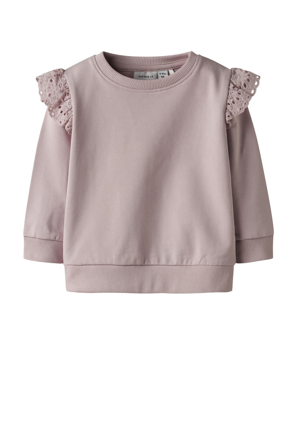 NAME IT BABY sweater lila broderie | wehkamp