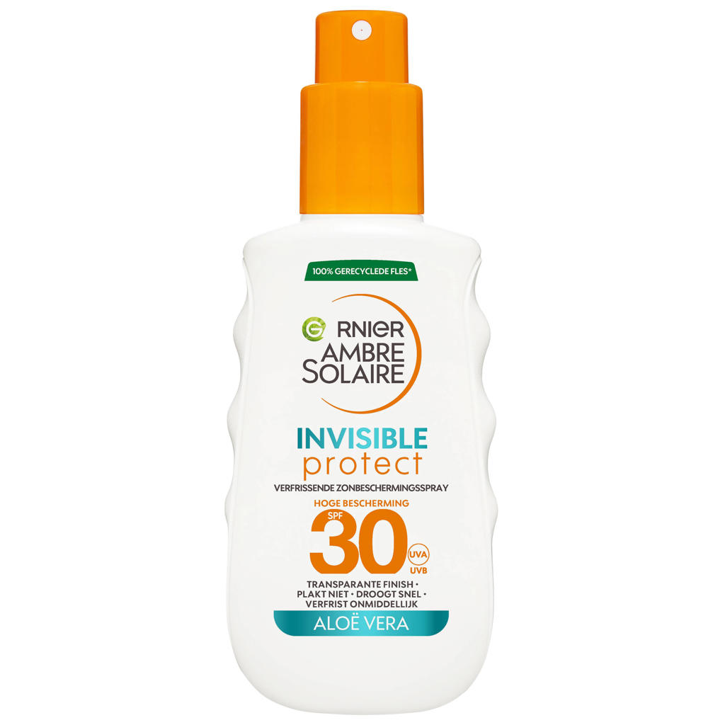 Garnier Ambre Solaire Invisible Protect Transparente Zonnespray SPF 30 ...