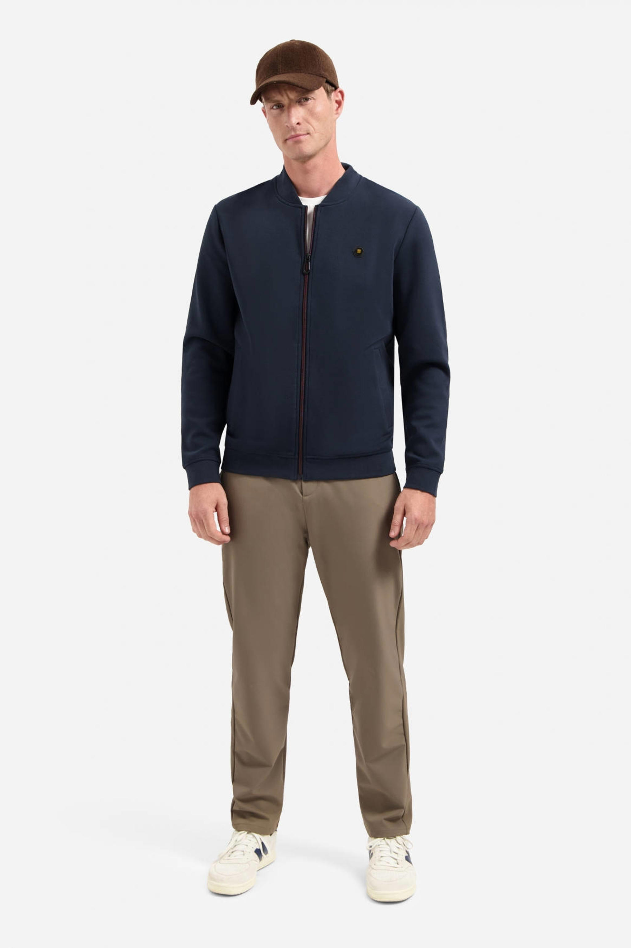 No Excess sweatvest donkerblauw | wehkamp