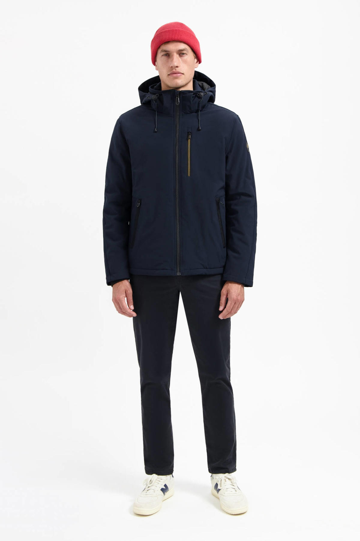 No Excess softshell jas donkerblauw | wehkamp
