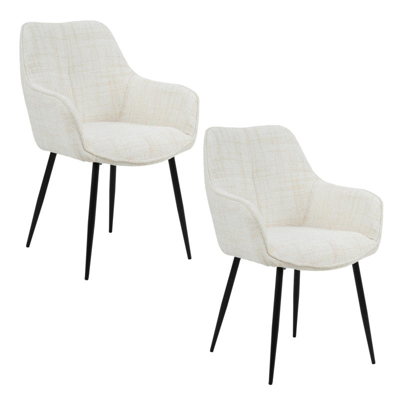 Housecraft Living eetkamerstoel (set van 2) Jez | wehkamp