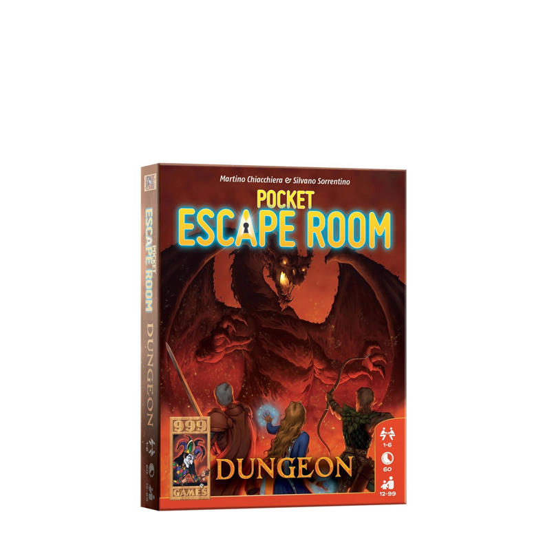 999 Games Pocket Escape Room: Dungeon | wehkamp