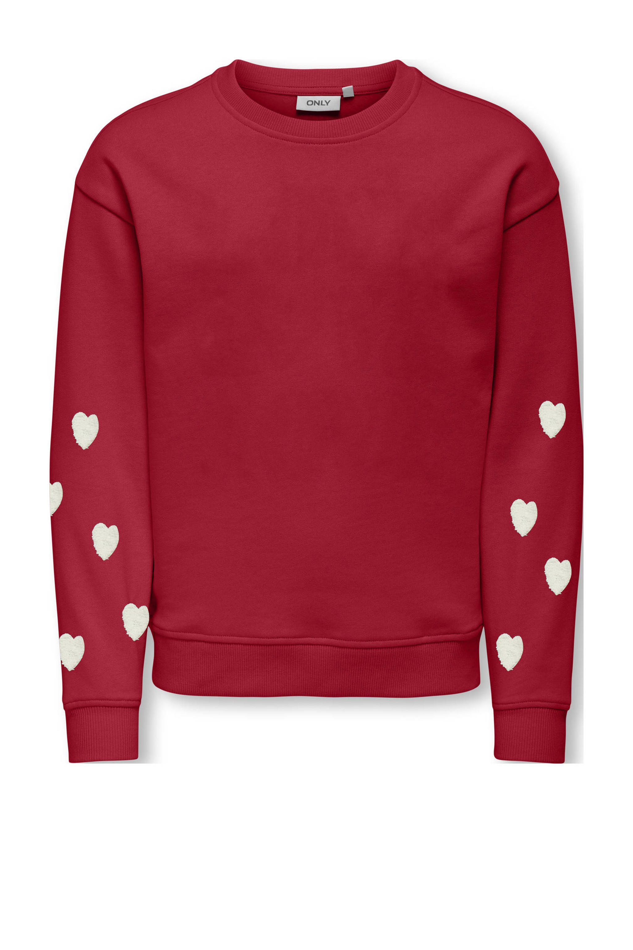 KIDS ONLY GIRL sweater met hartjes rood | wehkamp