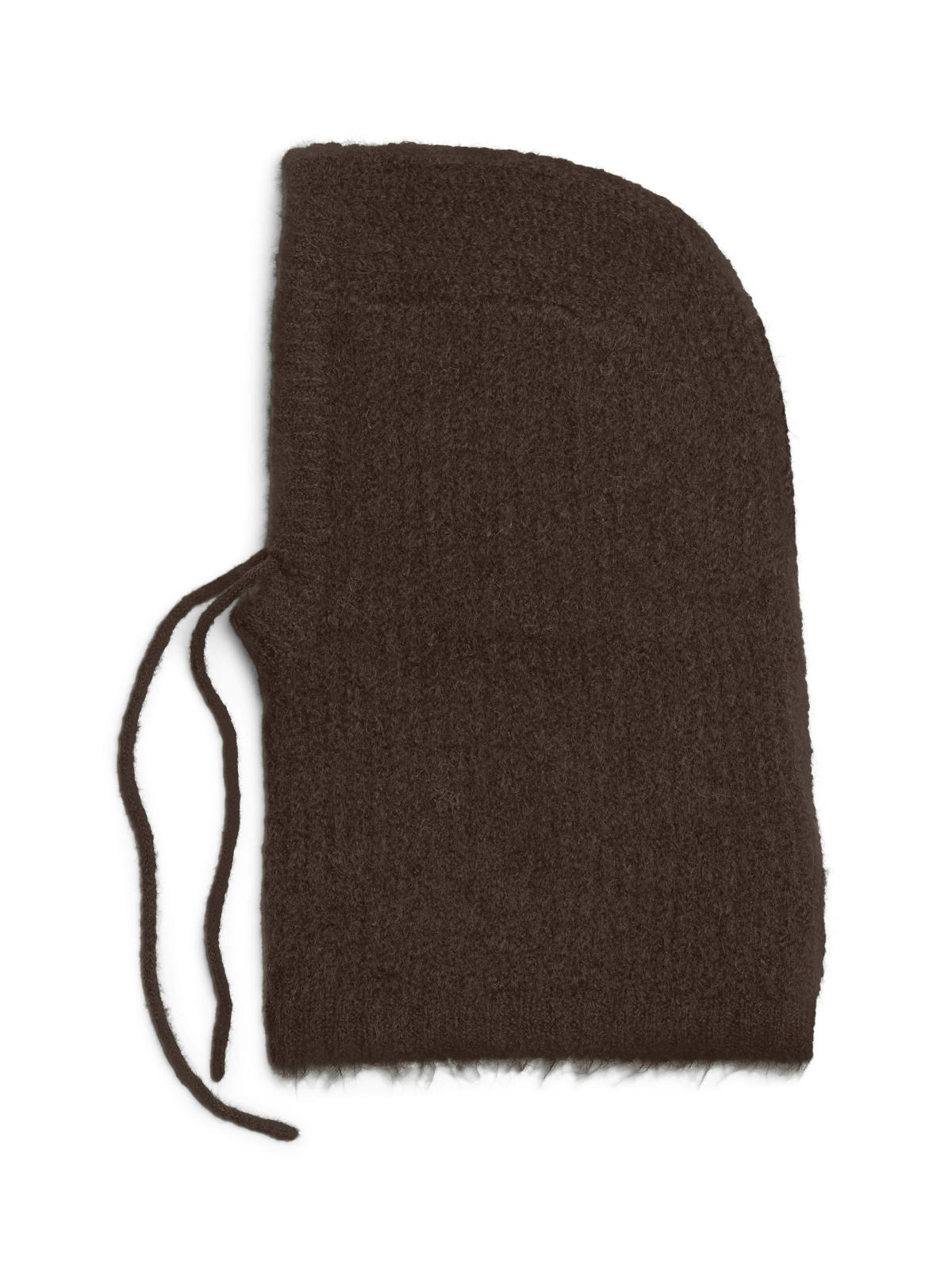PIECES balaclava PCNAMBI donkerbruin | wehkamp
