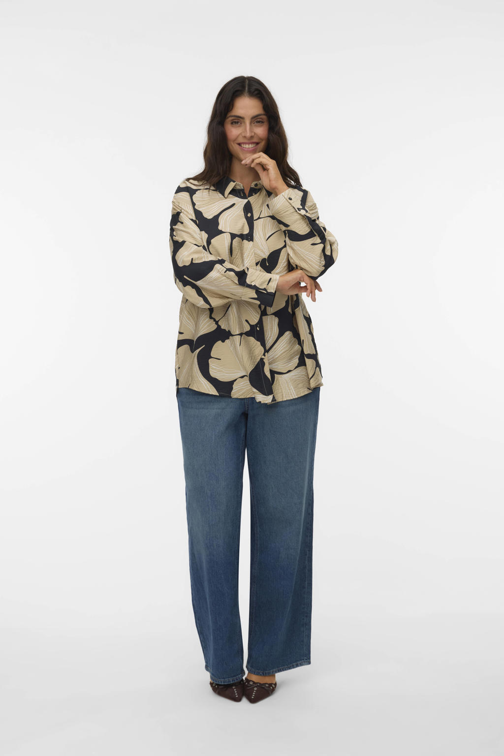 VERO MODA CURVE blouse zwart kopen? | Morgen in huis | wehkamp