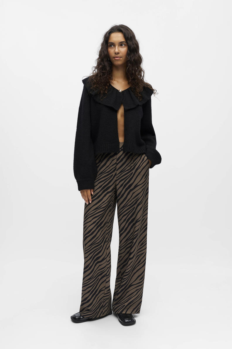 OBJECT wide leg regular waist casual broek | wehkamp