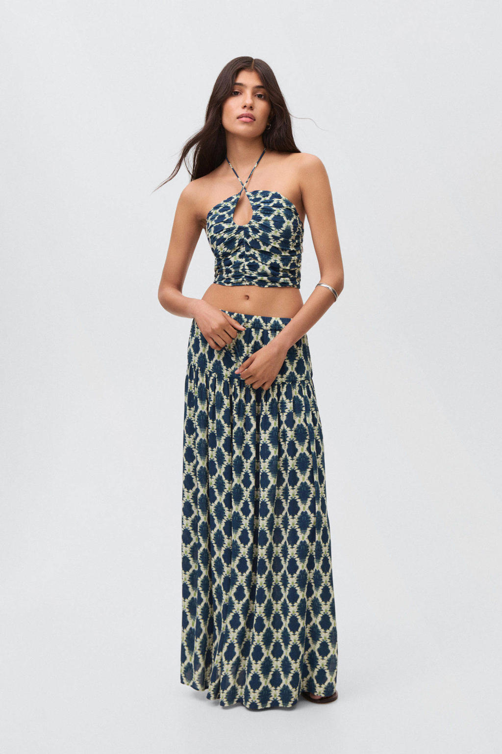 MANGO TEEN maxi rok blauw kopen? | Morgen in huis | wehkamp