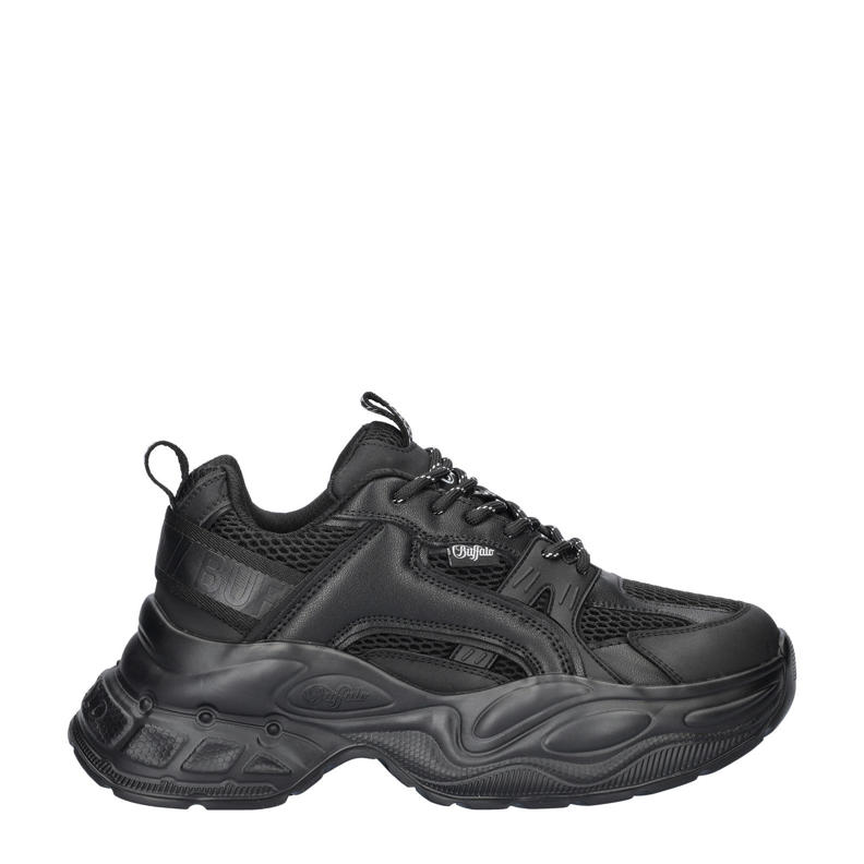 Buffalo Yuno chunky sneakers zwart | wehkamp