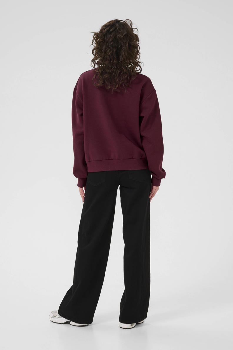 Kaffe sweater donkerrood kopen? | Morgen in huis | wehkamp