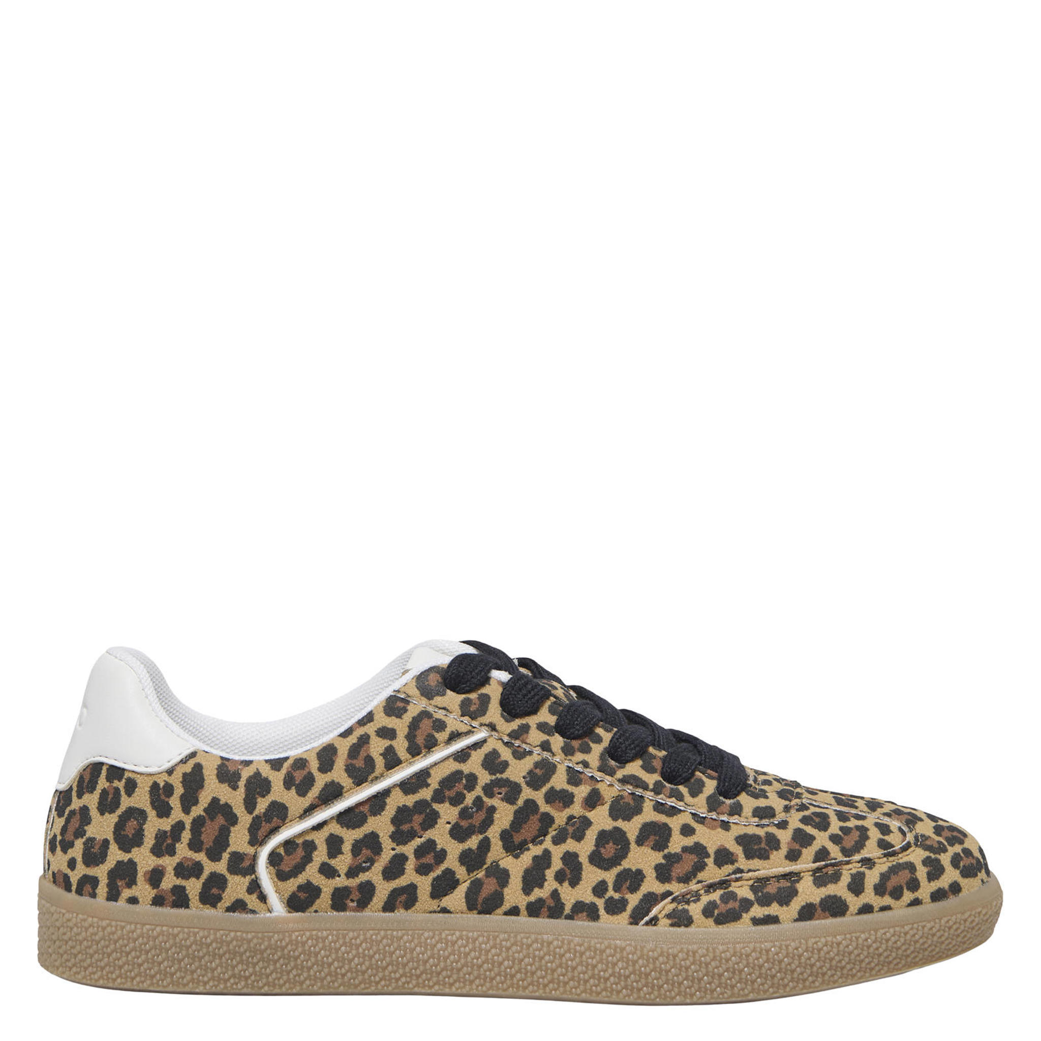 ONLY Onlsibu-1 Retro Sneaker sneakers met panterprint bruin | wehkamp
