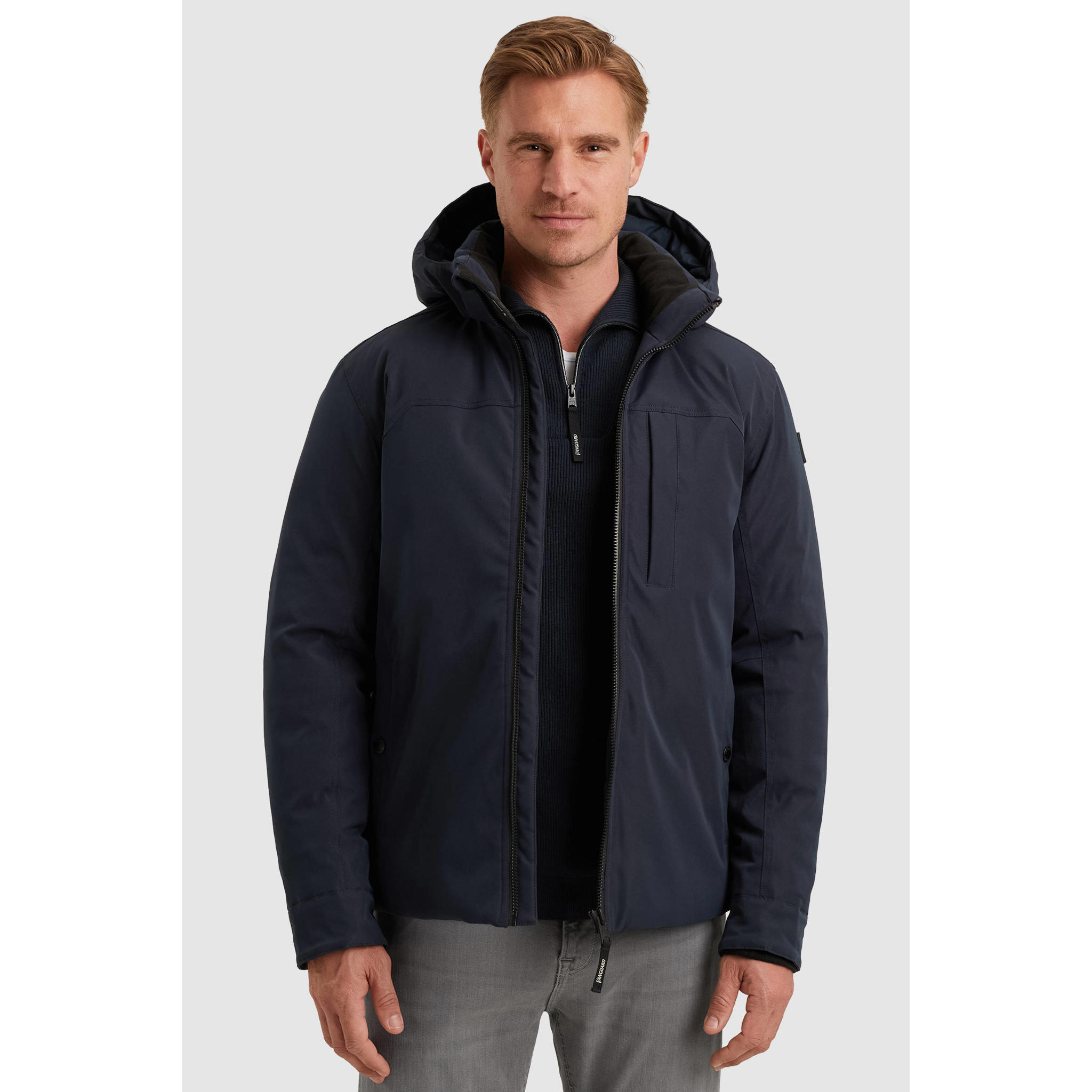 Vanguard winterjas TRACKCHASE donkerblauw | wehkamp