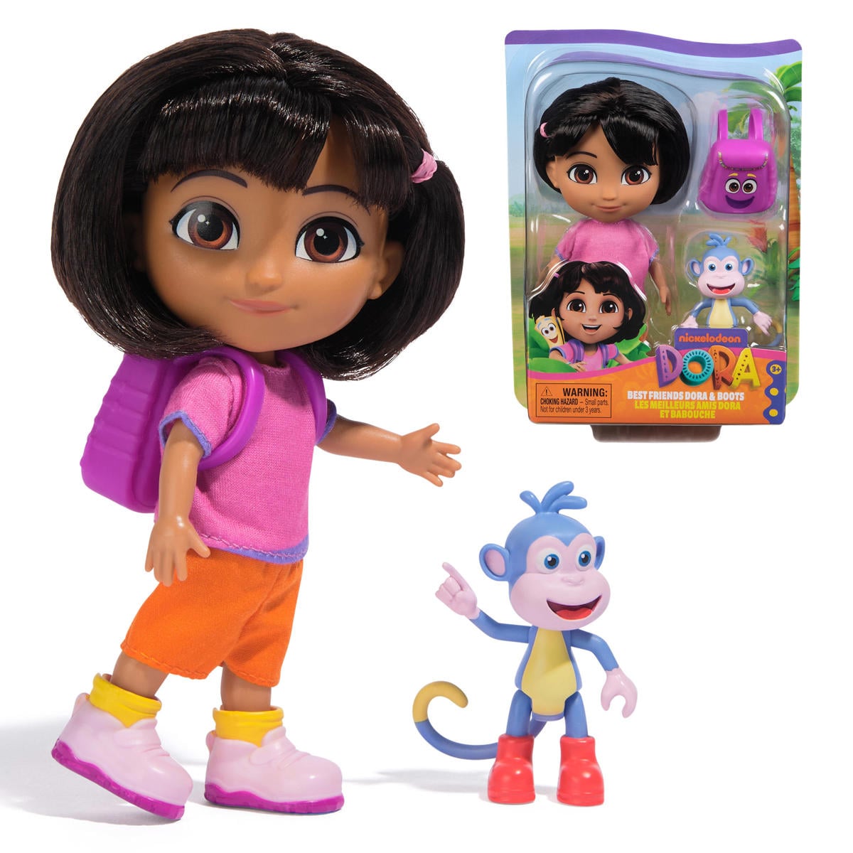 Dora Pop (15 cm) met Rugzak & Boots | wehkamp