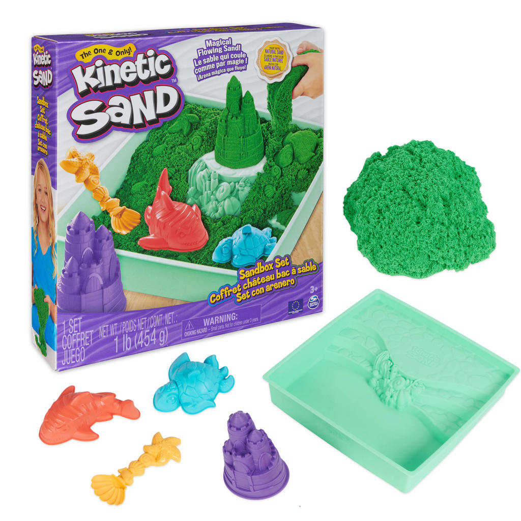 Kinetic Sand Sand Box Green kopen? | Morgen in huis | wehkamp