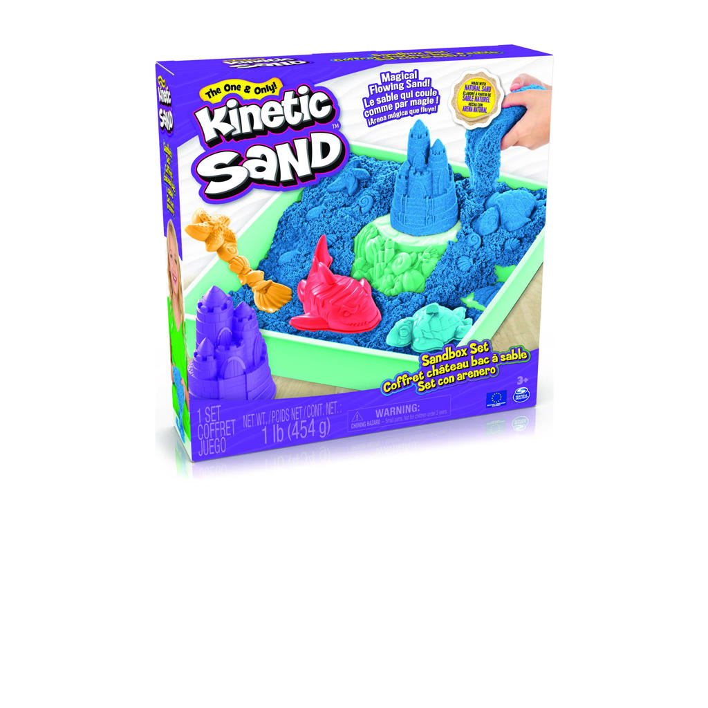 Kinetic Sand Sand Box Blue kopen? | Morgen in huis | wehkamp