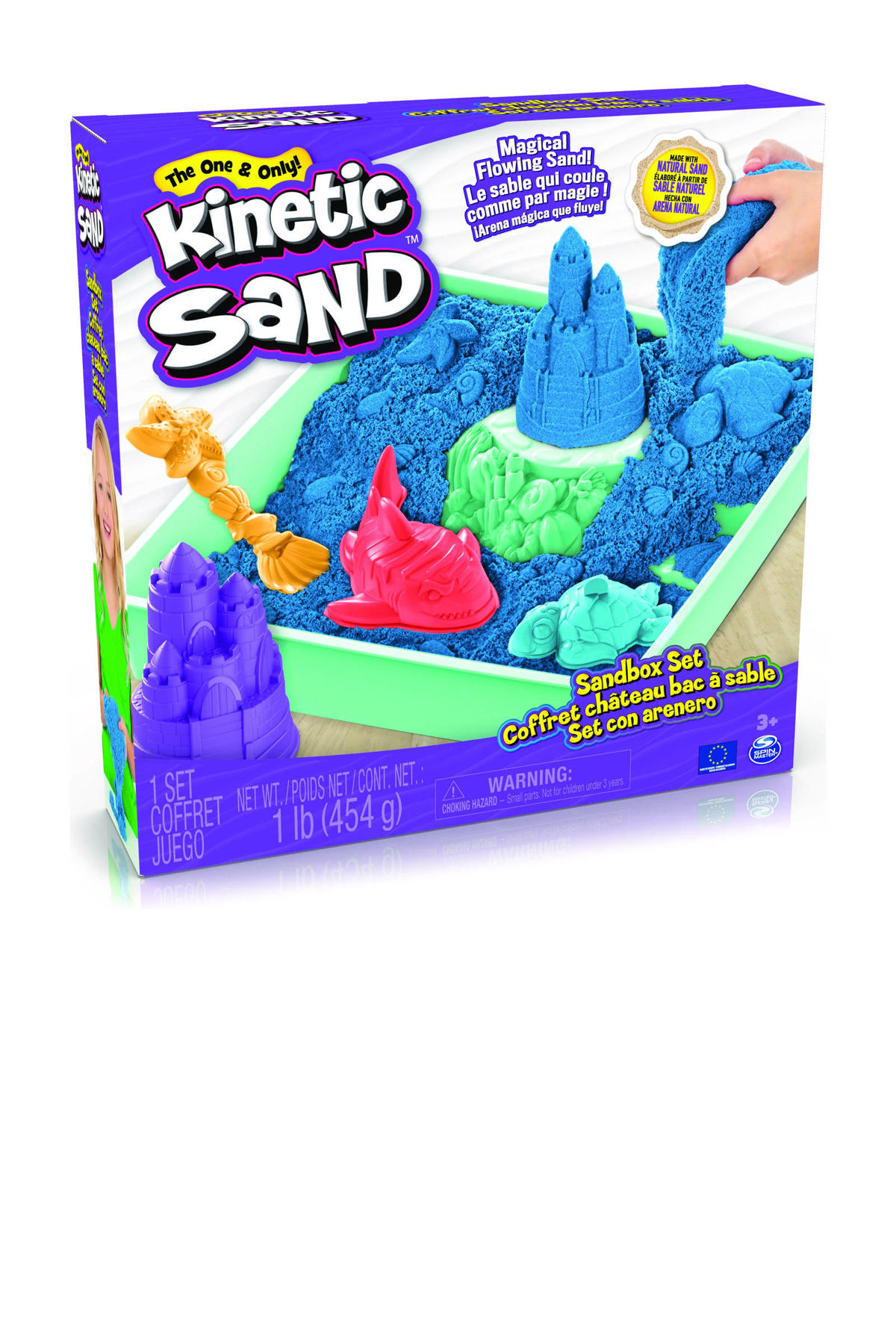 Kinetic Sand Sand Box Blue kopen? | Morgen in huis | wehkamp