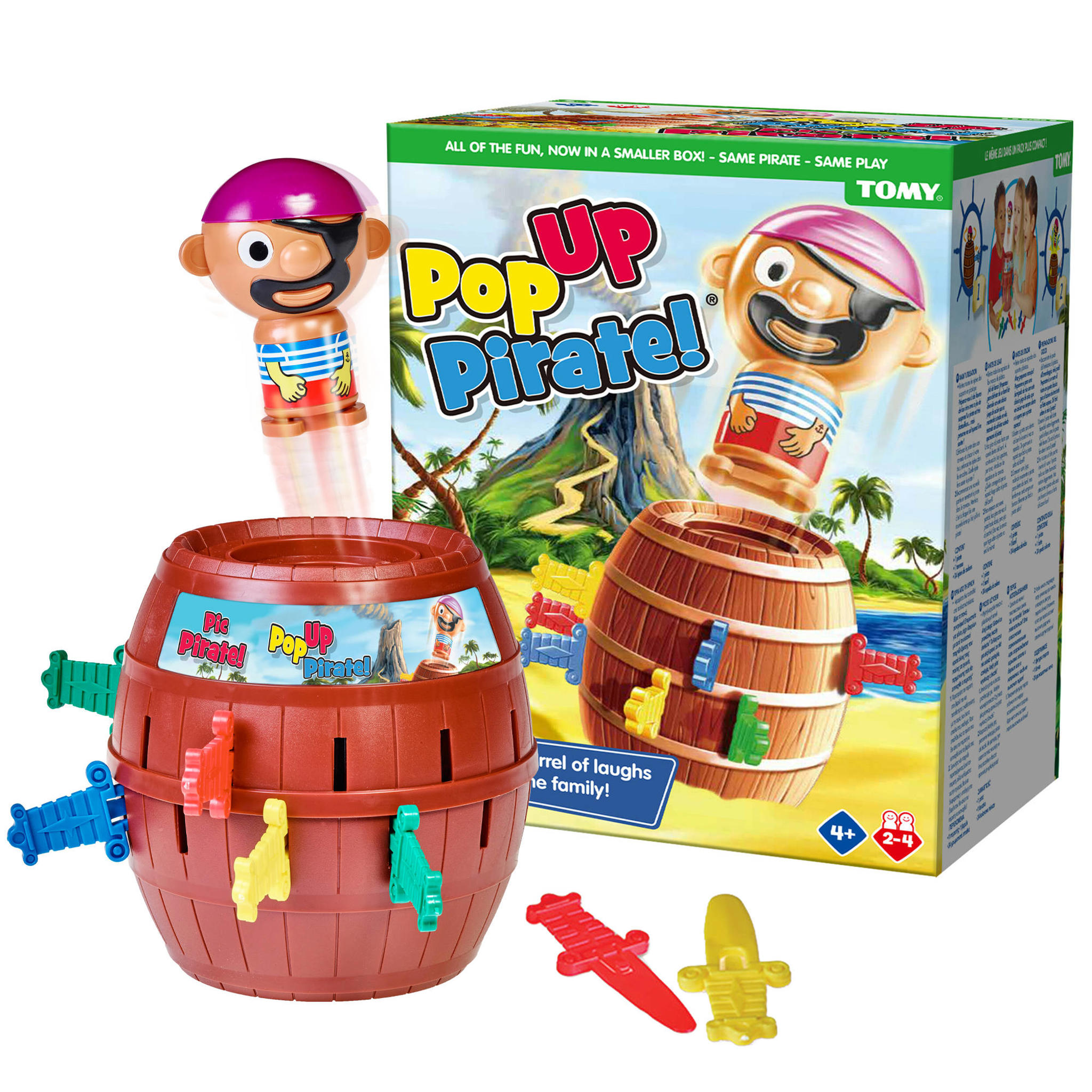 Tomy Pop Up Piraat - Kinderspel | wehkamp