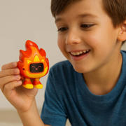 Eolo Toys Beep Boop Tochi – Digitale mini-robot met emoties, 4 games en 100+ geluiden ...