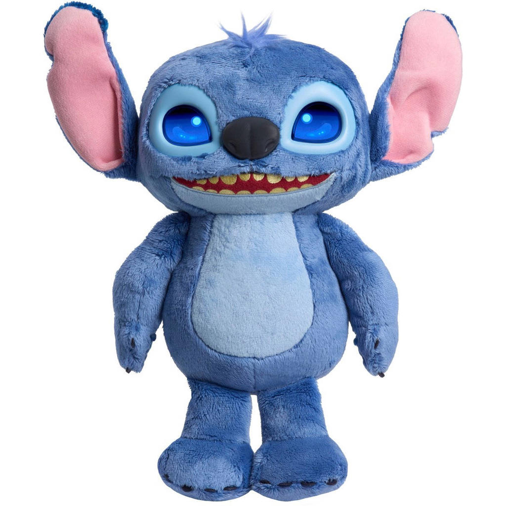 Just Play Disney Stitch - Many Moods Stitch - Interactieve Pluchen Knuffel - Met Geluid & LCD ...