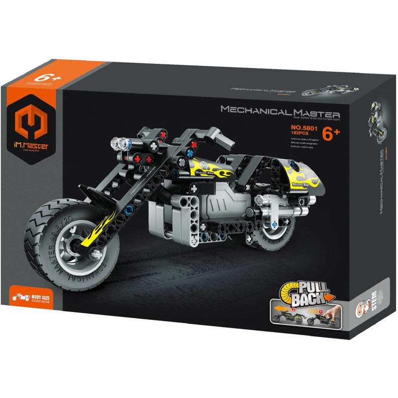 IM.MASTER Pull Back Motor Constructiespeelset | wehkamp