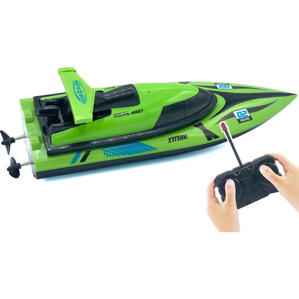 Gear2play RC Xtreme Speedboot - RC Boot - Bestuurbare Boot | wehkamp