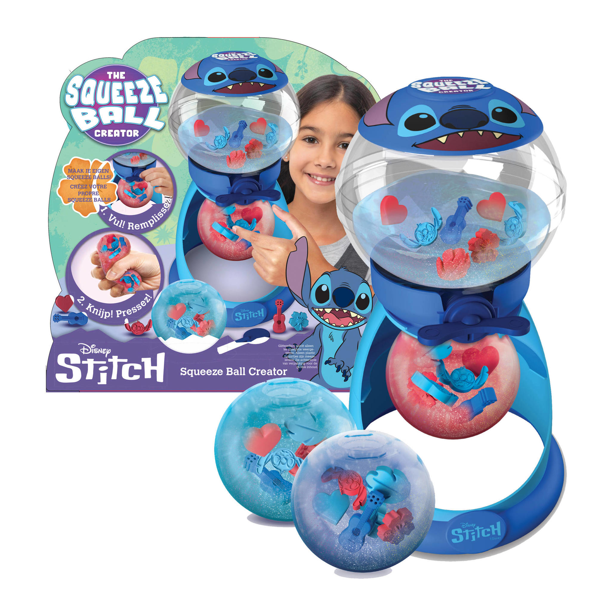 Gear2play Disney Stitch Squeeze Ball Creator - Maak je eigen Stitch ...