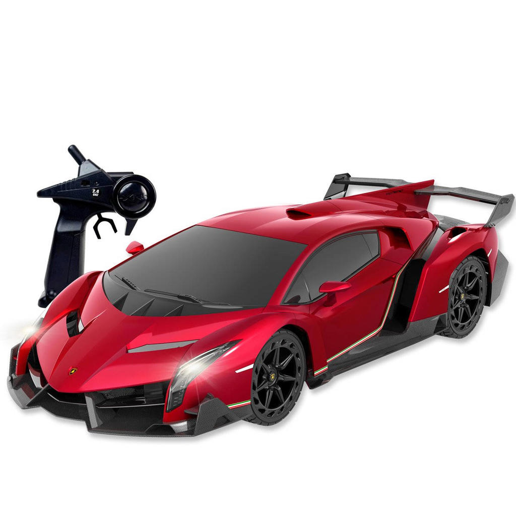 XQ RC Lamborghini Veneno rood 1:12 - Bestuurbare auto - 2.4 GHz met ...