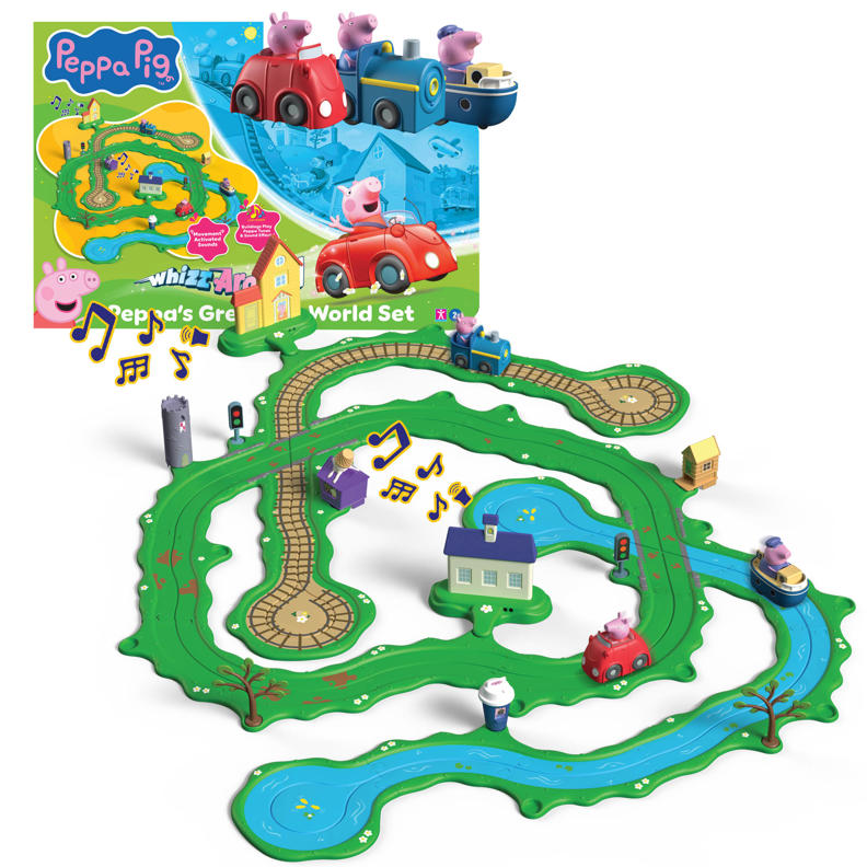 Peppa Pig Whizz Around Peppa's Great Big World Set | wehkamp