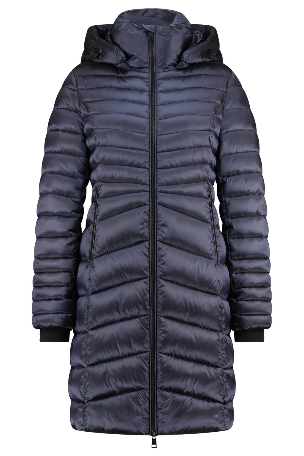 Maura by Claudia Strater gewatteerde jas quilted donkerblauw | wehkamp
