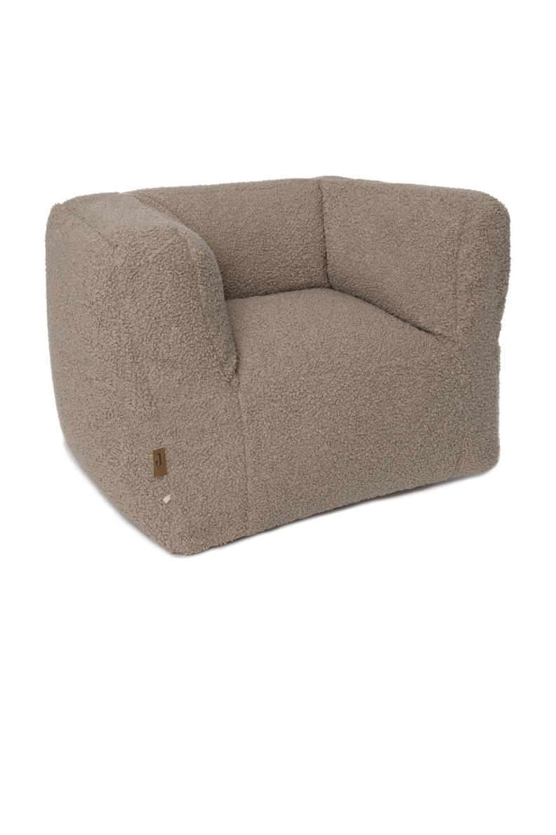 Jollein teddy kinderfauteuil Warm Sand lichtbruin | wehkamp