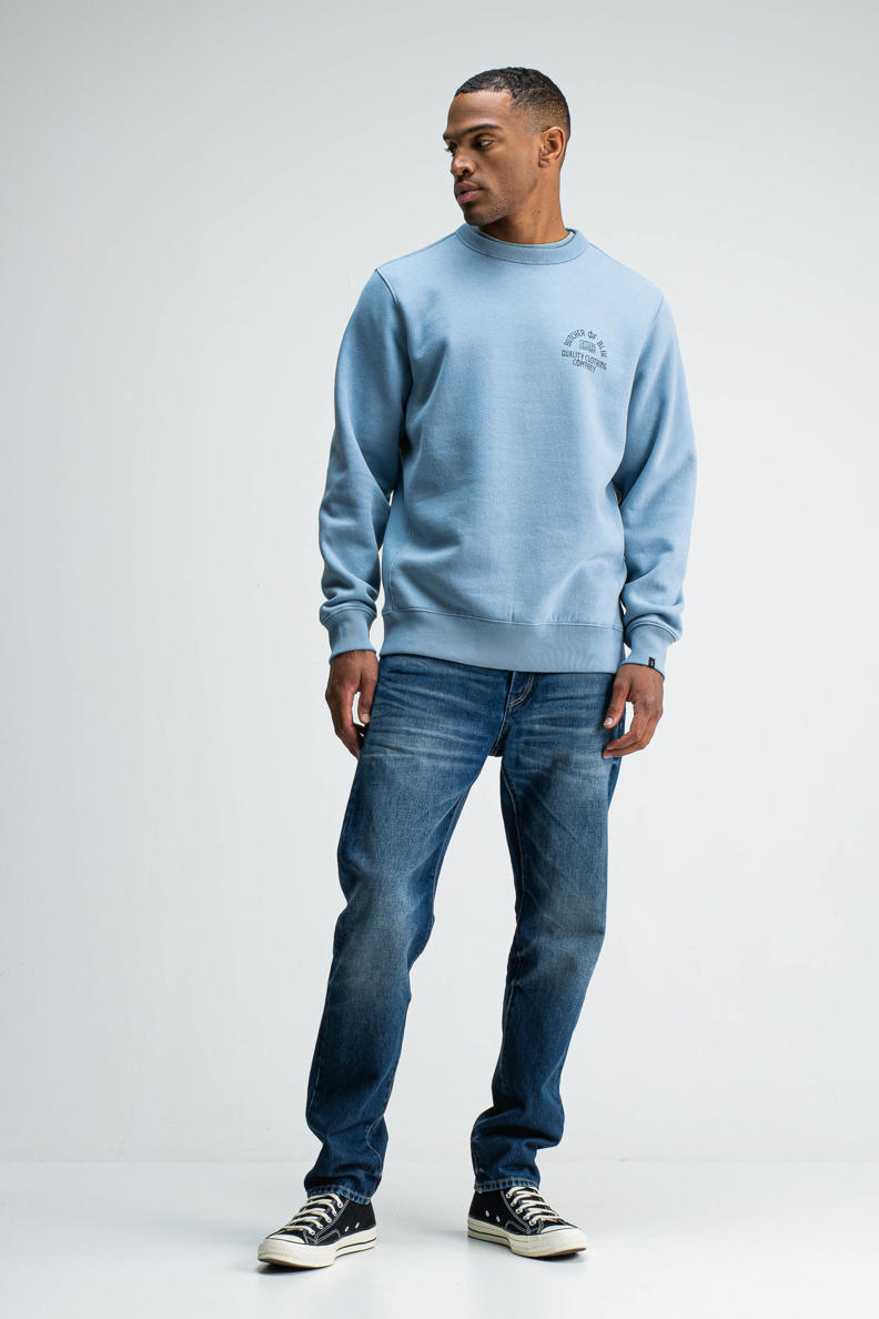 Butcher of Blue sweater blauw | wehkamp
