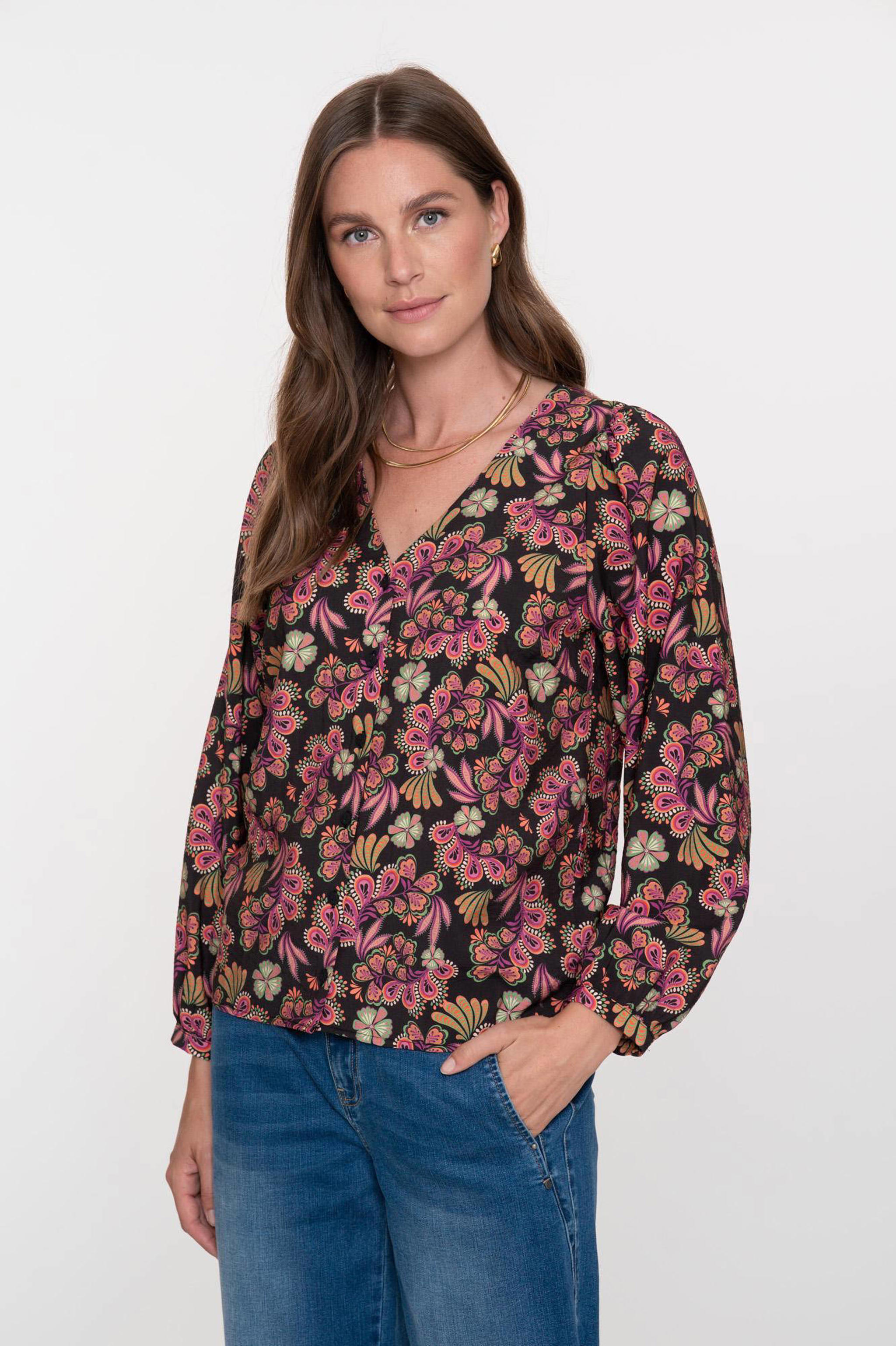 Geisha blouse paars kopen? | Morgen in huis | wehkamp