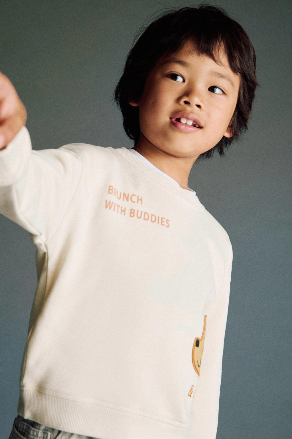 Mango Kids sweater ecru kopen? | Morgen in huis | wehkamp