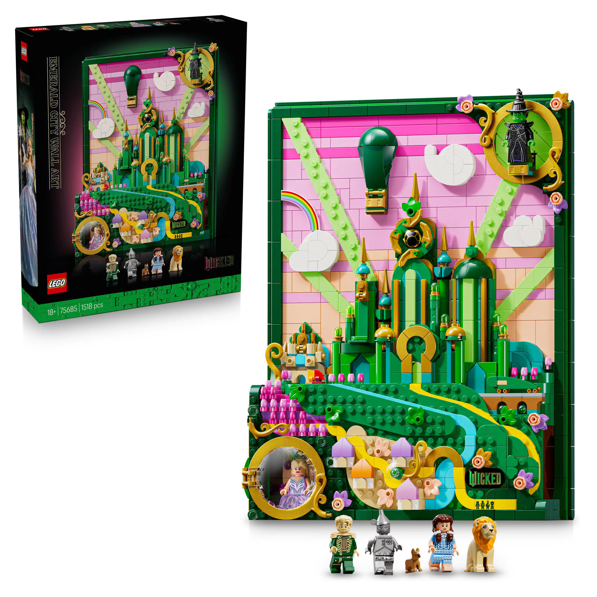 LEGO Emerald City muurkunst 75685 | wehkamp