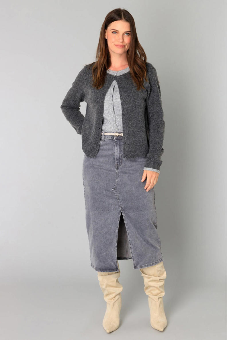 Yest cardigan met wol grijs kopen? | Morgen in huis | wehkamp