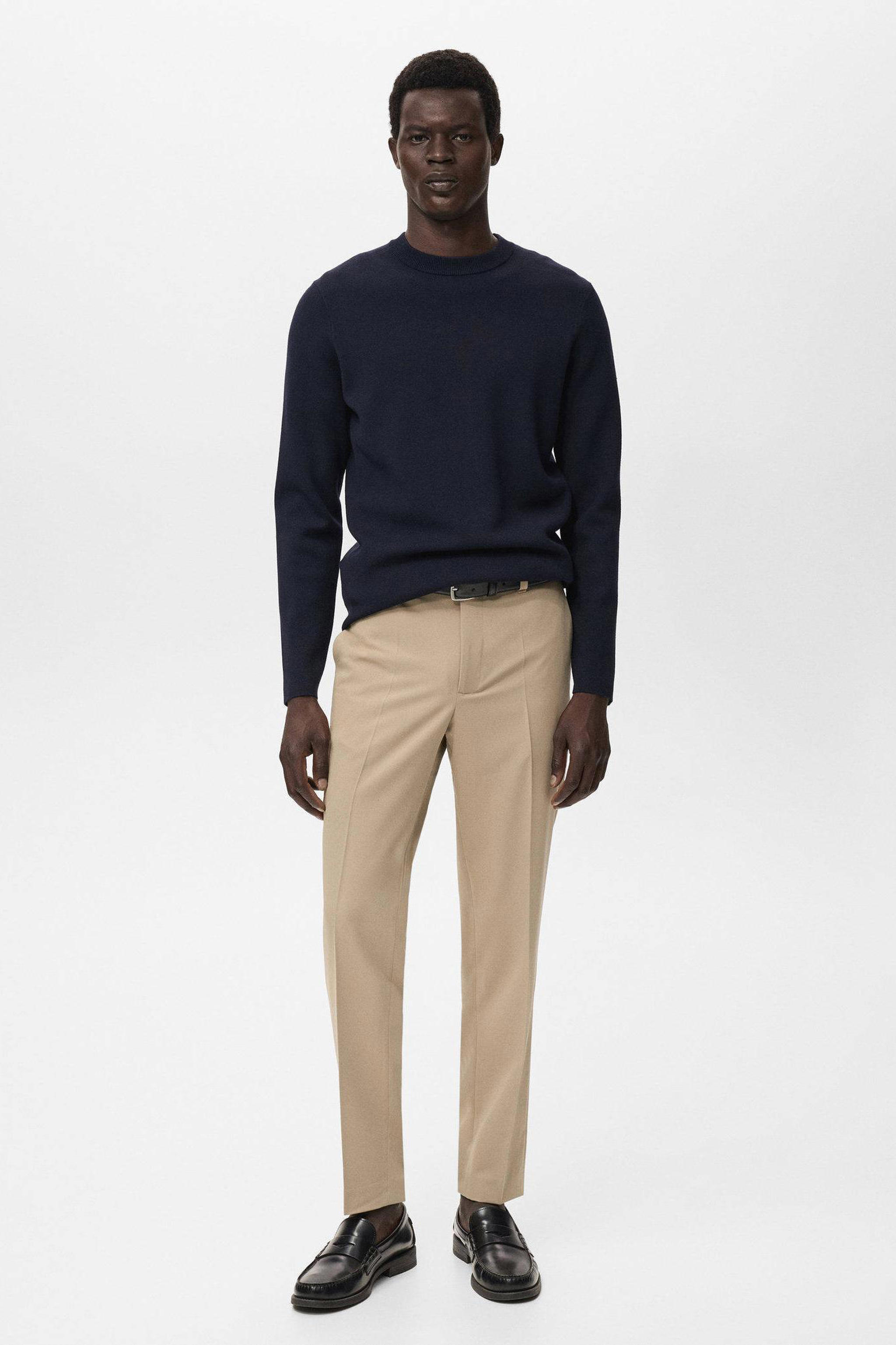 Mango Man slim chino beige kopen? | Morgen in huis | wehkamp