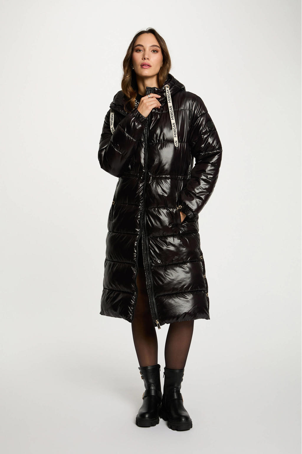 Morgan gewatteerde jas zwart kopen? | Morgen in huis | wehkamp