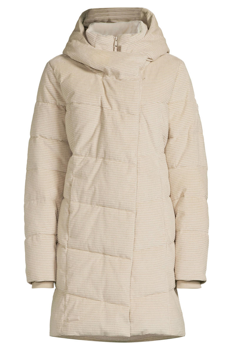 Ragwear corduroy gewatteerde jas beige | wehkamp