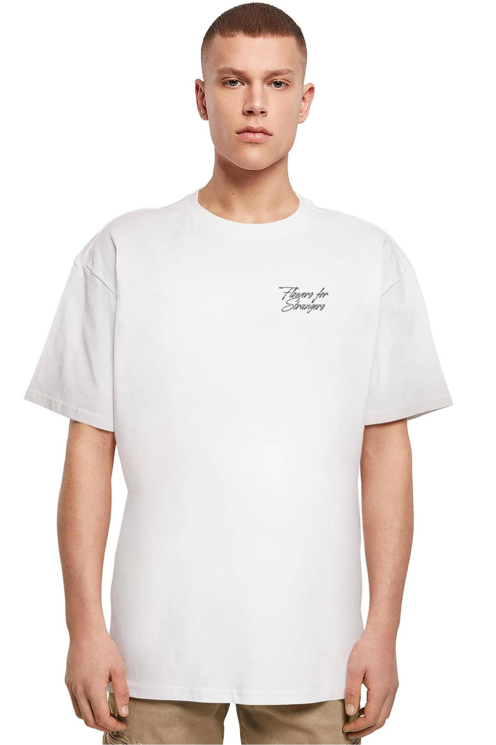 Mister Tee oversized T-shirt met backprint wit | wehkamp