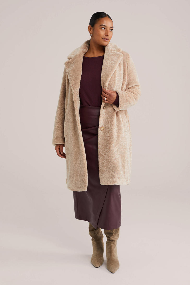 WE Fashion teddy jas beige kopen? | Morgen in huis | wehkamp